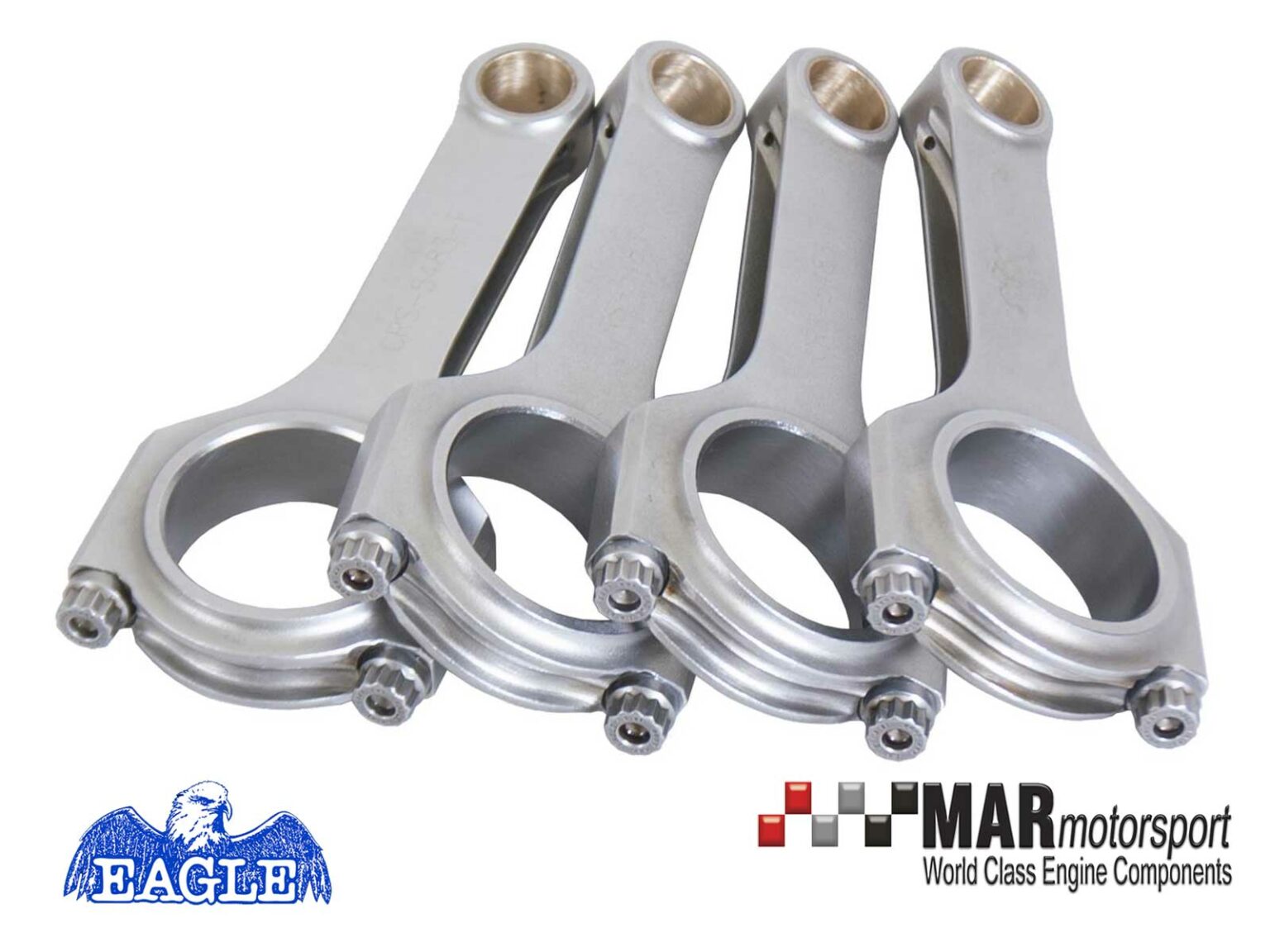 Zetec 2.0 | BlackTop | ST170 | EAGLE H Beam Conrod Set - MAR Motorsport