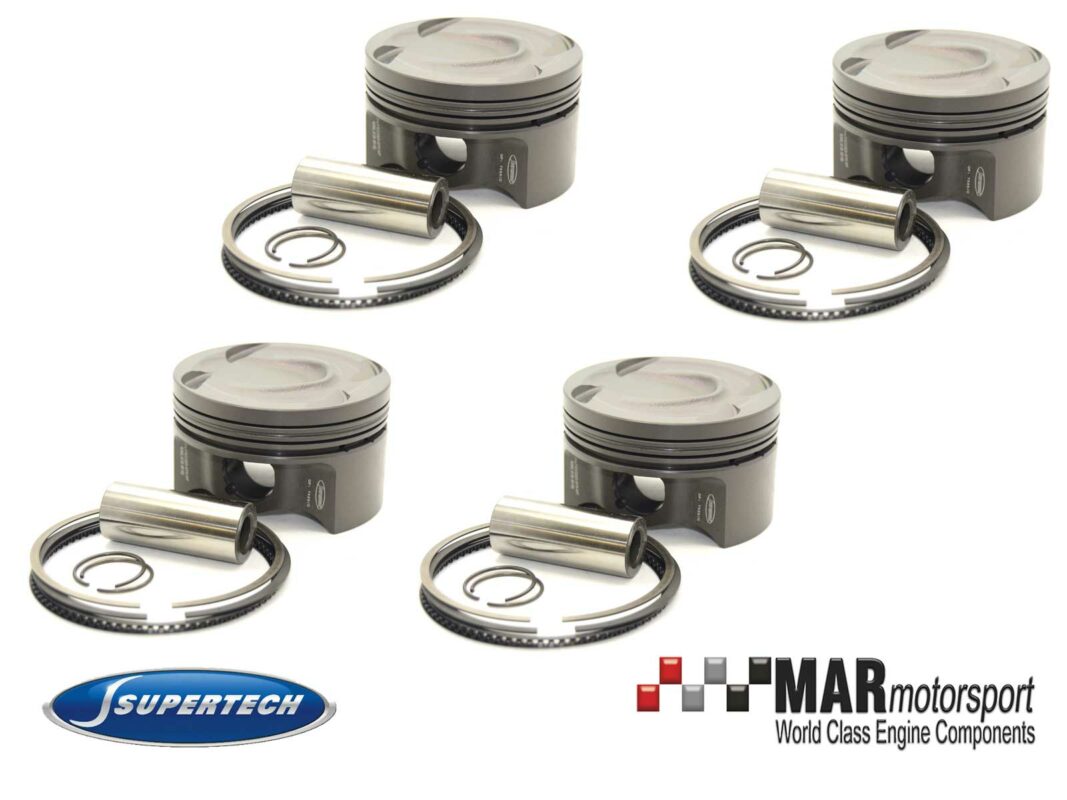 Ford EcoBoost 2.0 | Focus ST MK3 | SUPERTECH Forged Piston Set 9.3:1 ...