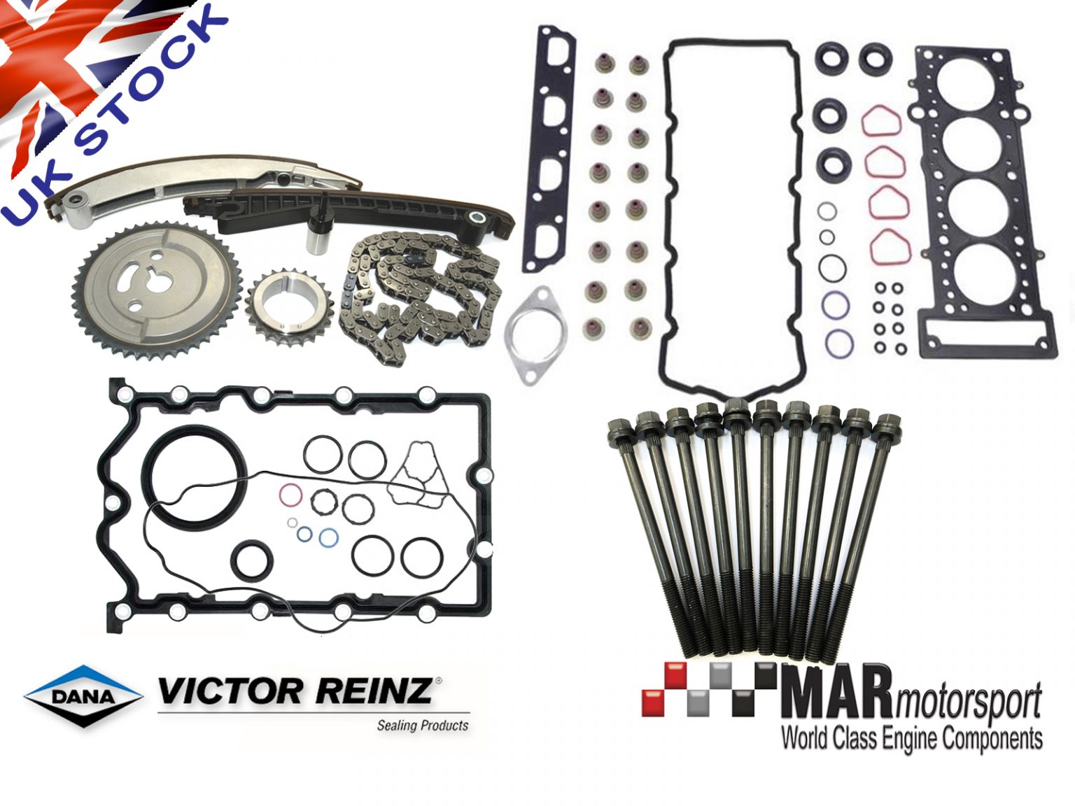 MINI R52 | R53 | W11B16 | Timing Chain Kit, Full Engine REINZ Gasket ...