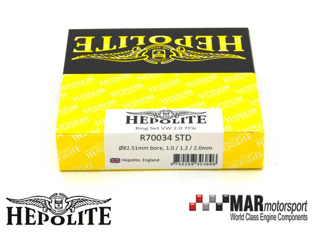 VW Audi 2.0 TSI TFSI EA888 Gen 3 Piston Rings HEPOLITE 1mm
